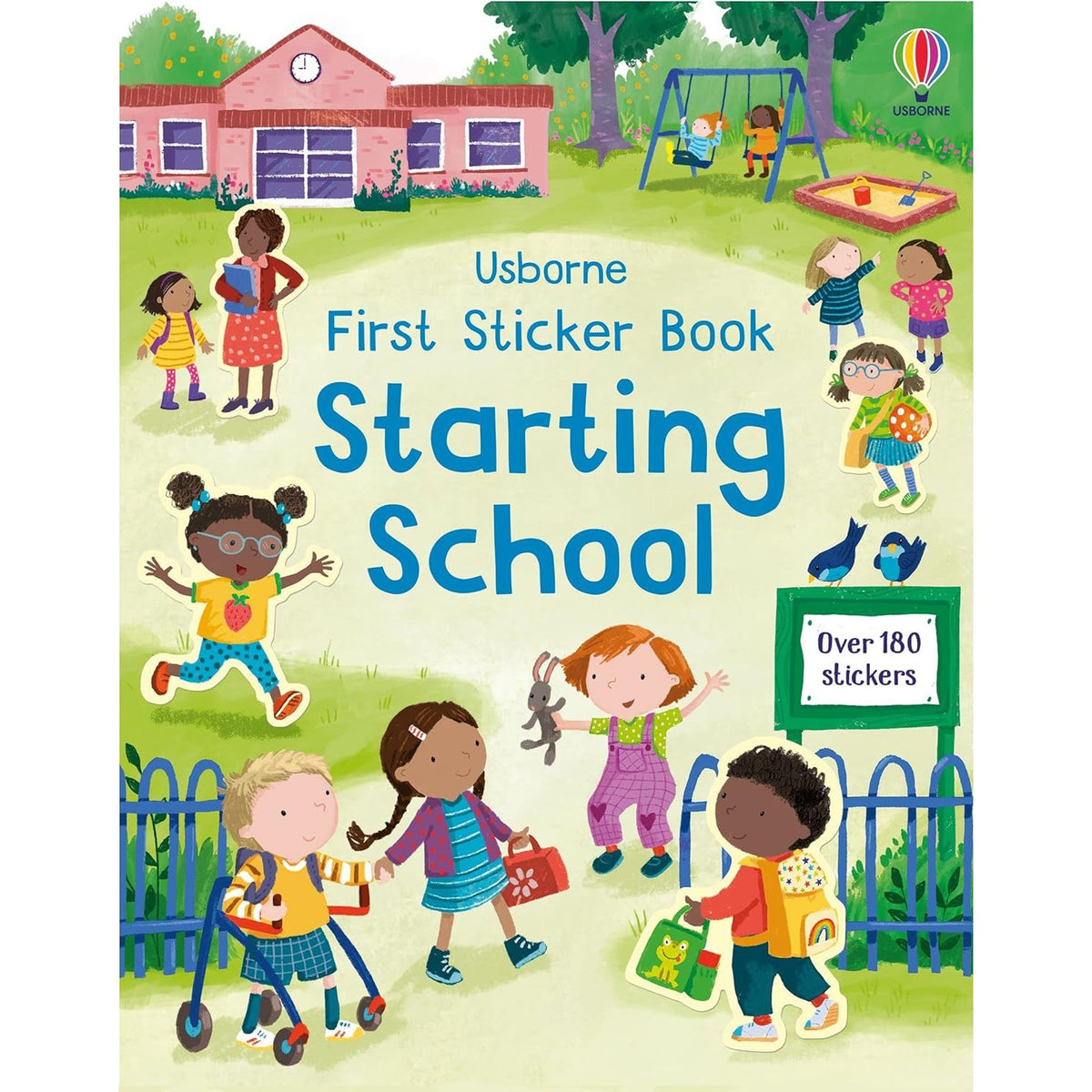Usborne first sticker book starting school – Dilly Dally Kids
