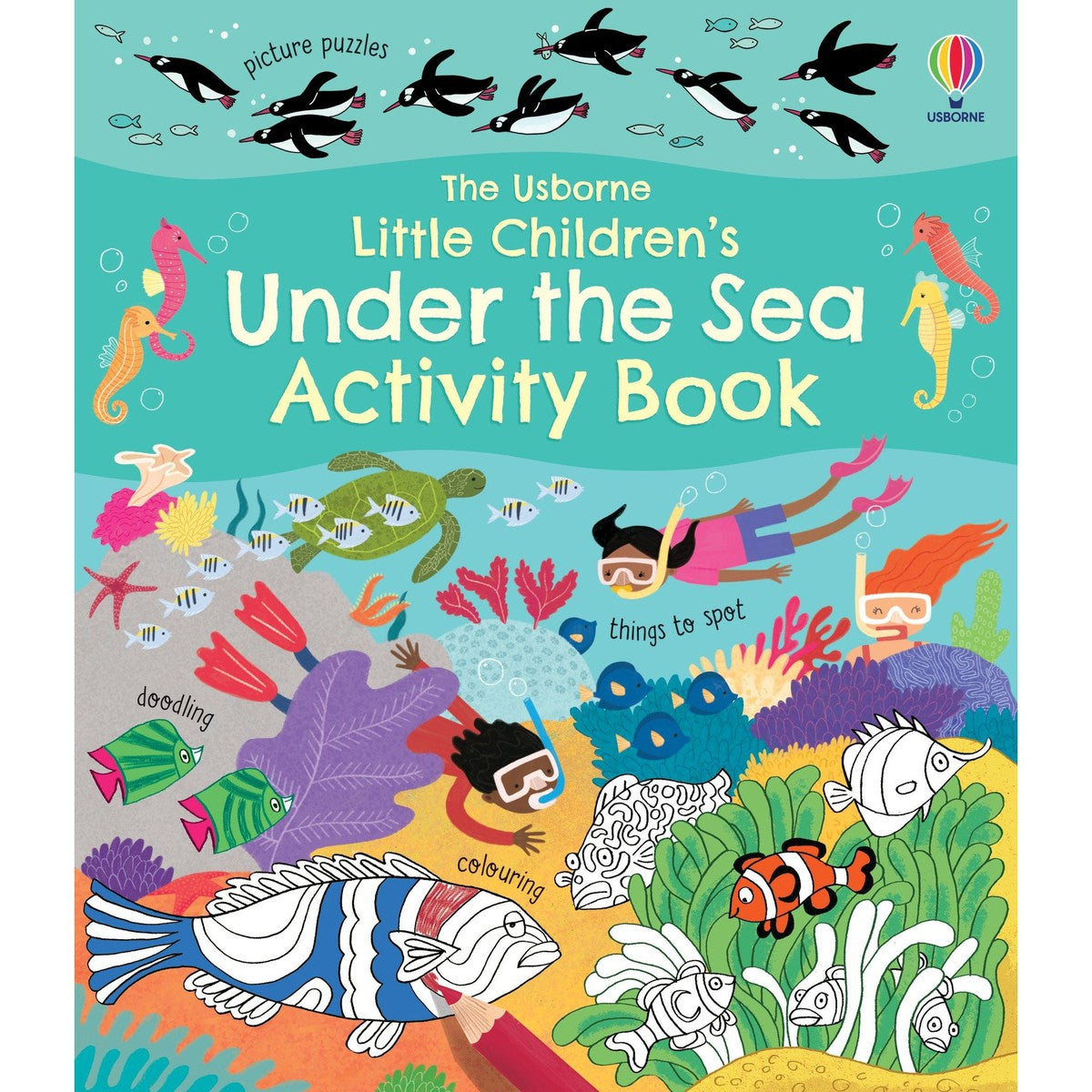 Usborne Little Children's Under the Sea Activity Book – Dilly Dally Kids