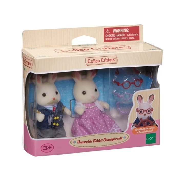 Calico Critters chocolate rabbit grandparents – Dilly Dally Kids
