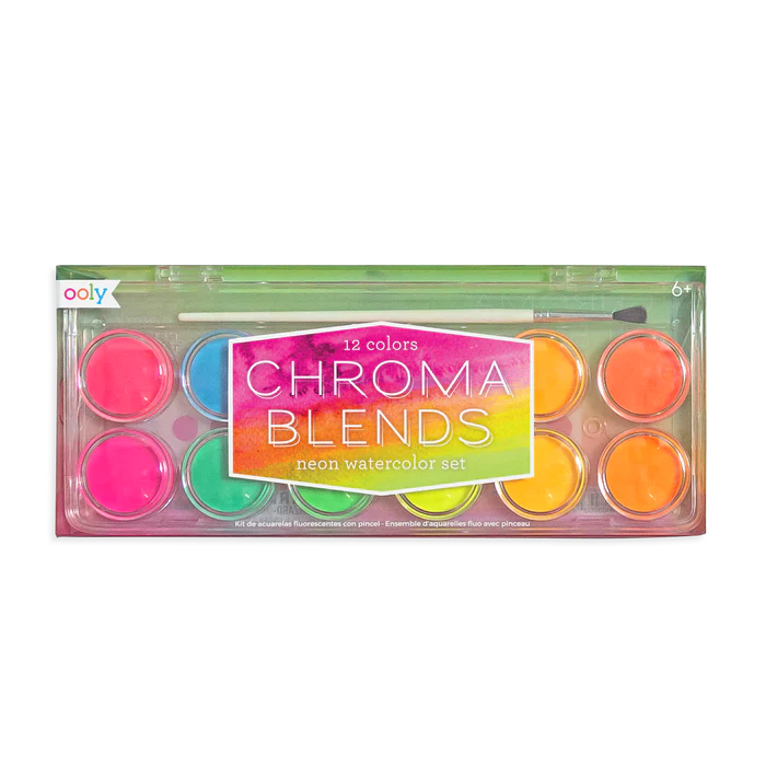 Ooly chroma blends neon watercolour paint – Dilly Dally Kids