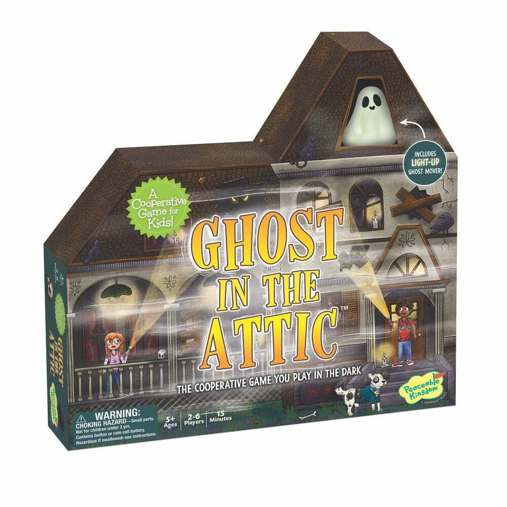 Peaceable Kingdom ghosts in the attic game – Dilly Dally Kids