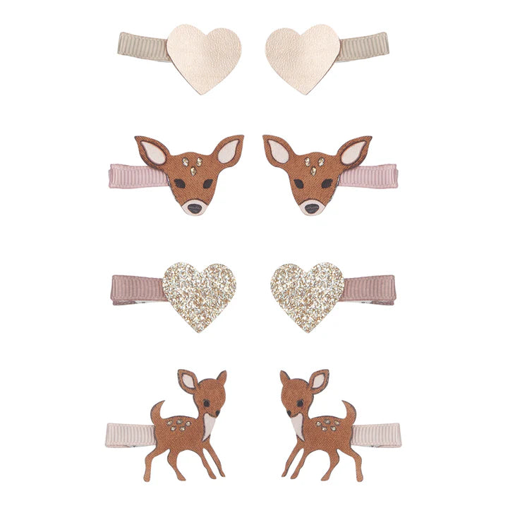 Mimi & Lula - fawn mini clips – Dilly Dally Kids