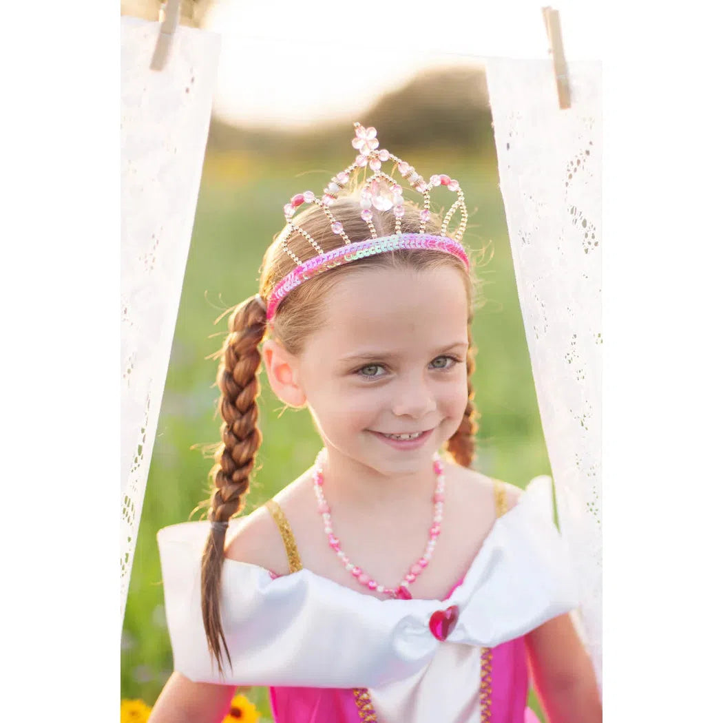 pink and gold fairy princess tiara – Dilly Dally Kids
