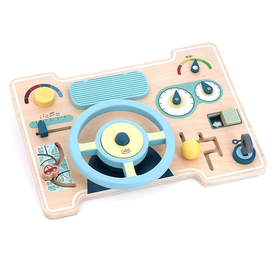 Vilac car busy board – Dilly Dally Kids