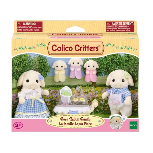 Calico Critters flora rabbit family – Dilly Dally Kids