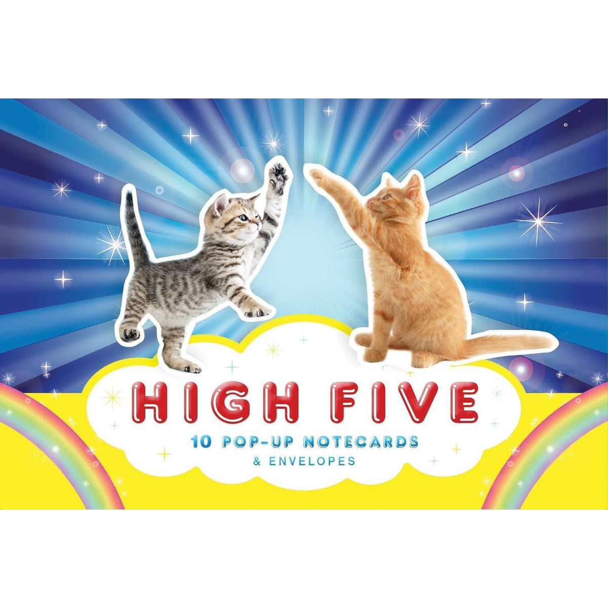 high five - 10 pop up notecards – Dilly Dally Kids