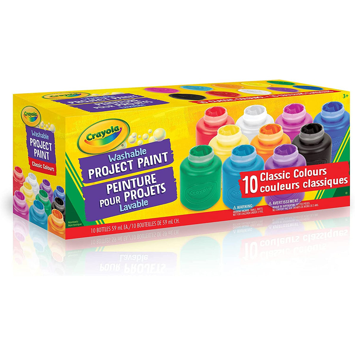 Crayola washable jar paint 10 pack – Dilly Dally Kids