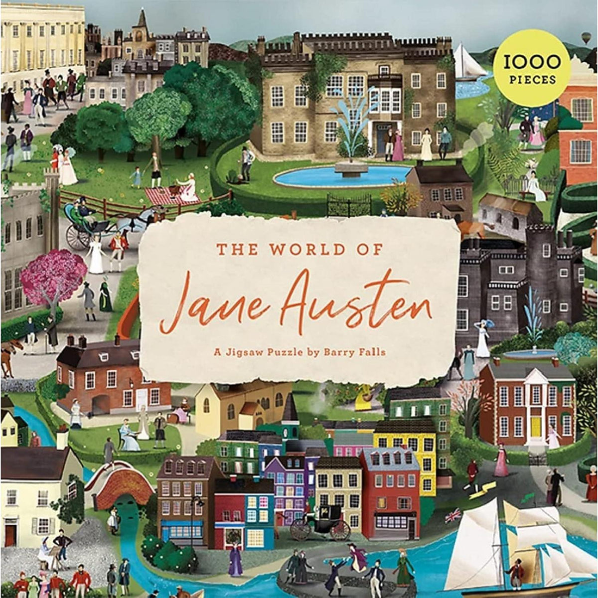 the world of Jane Austen 1000pc puzzle – Dilly Dally Kids