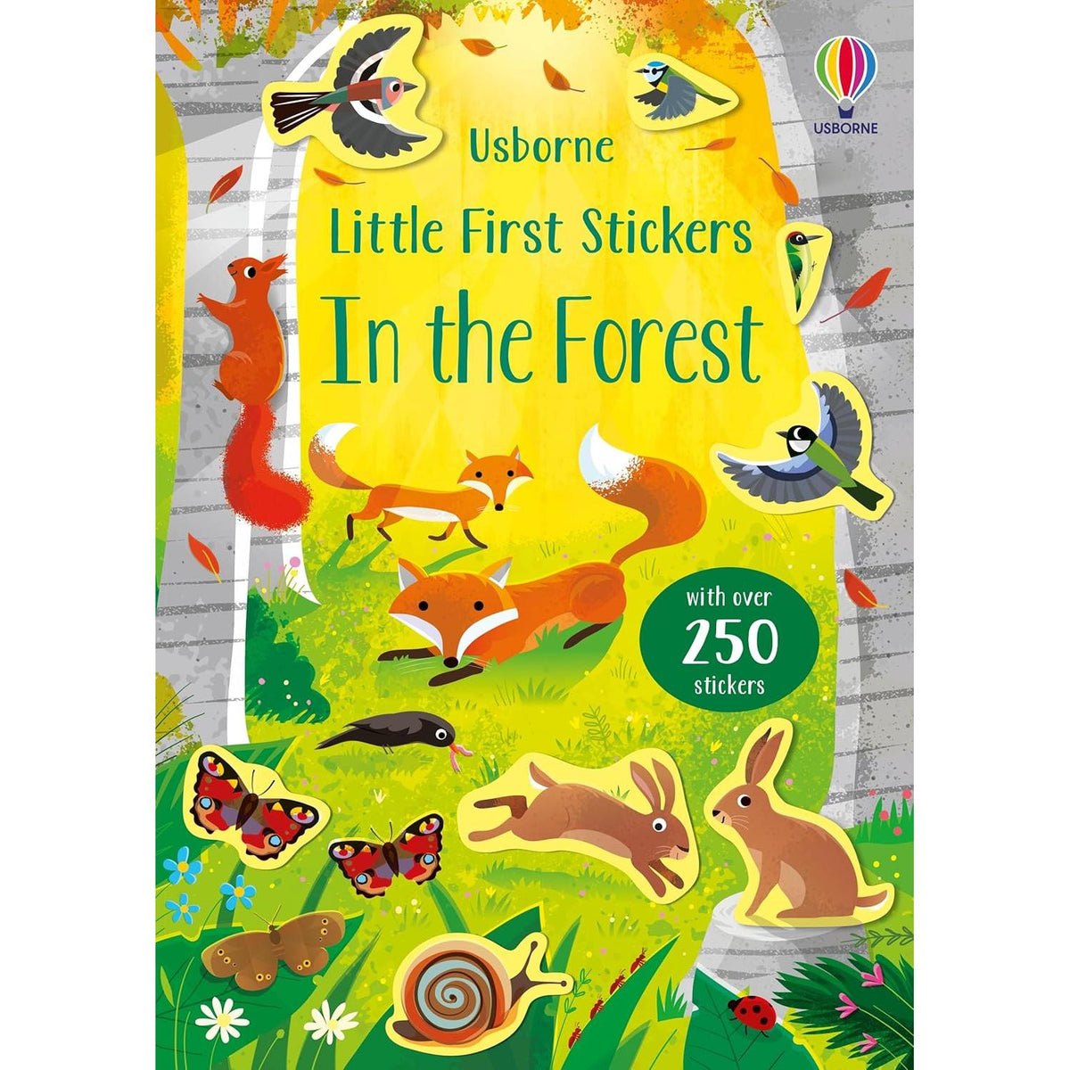 Usborne little first stickers in the forest – Dilly Dally Kids