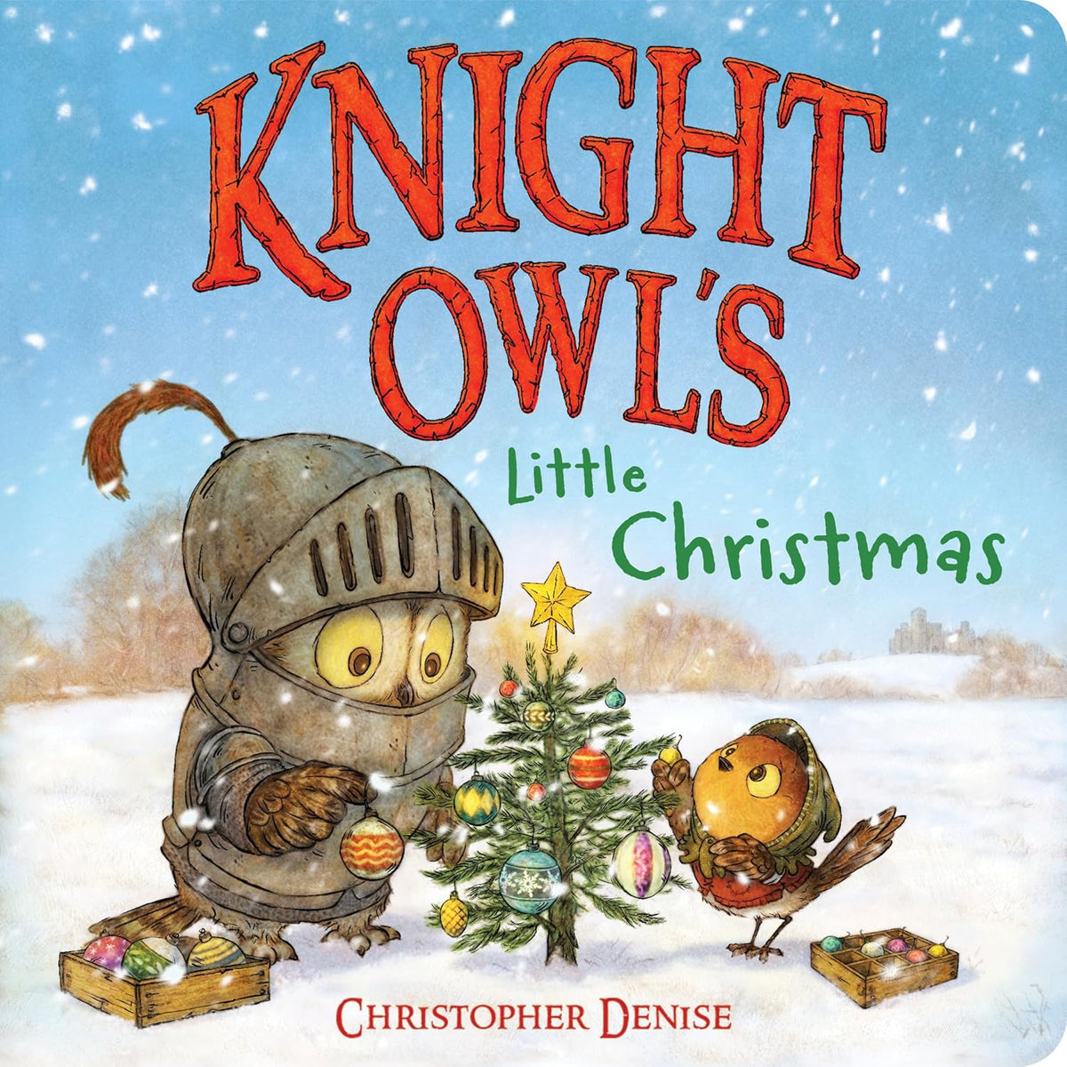 knight owl's little Christmas board book – Dilly Dally Kids