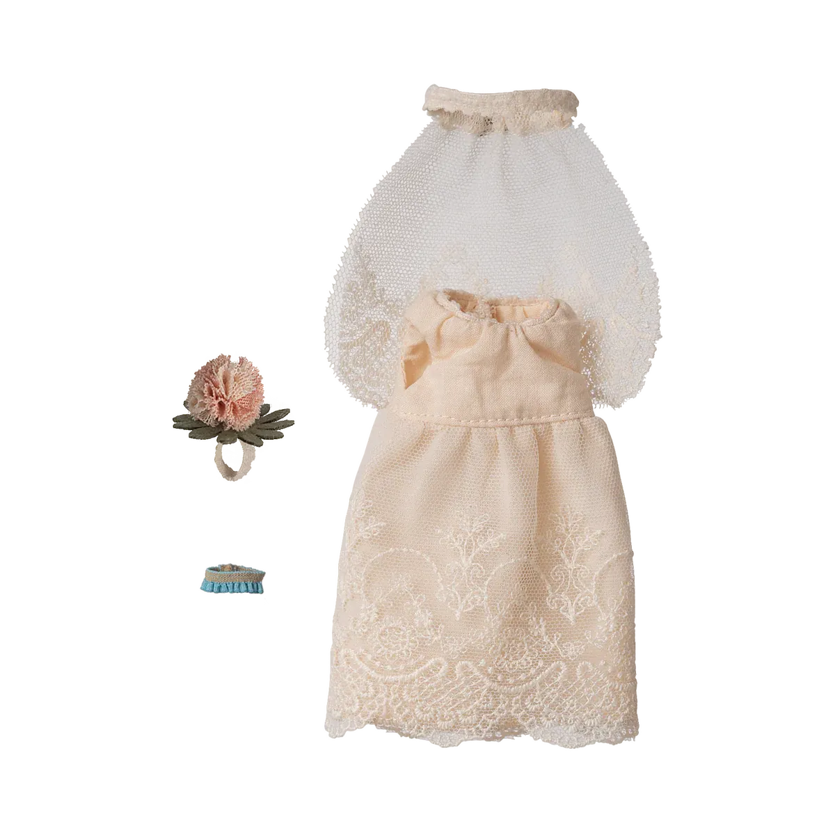 Maileg wedding dress, mum mouse – Dilly Dally Kids