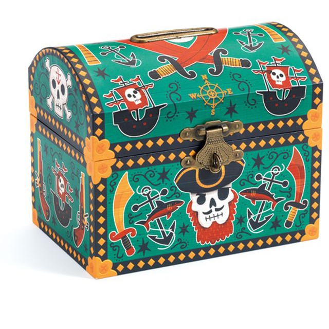 Djeco money box - pirates – Dilly Dally Kids
