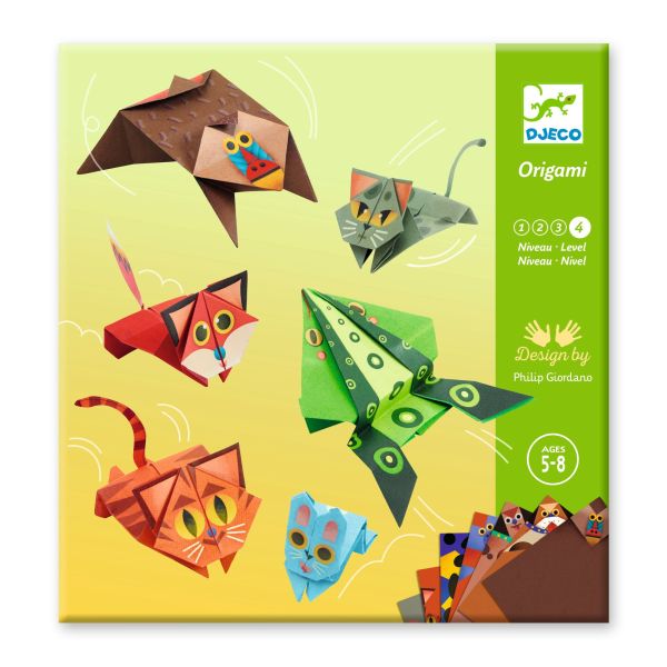 Djeco origami jumping animals – Dilly Dally Kids