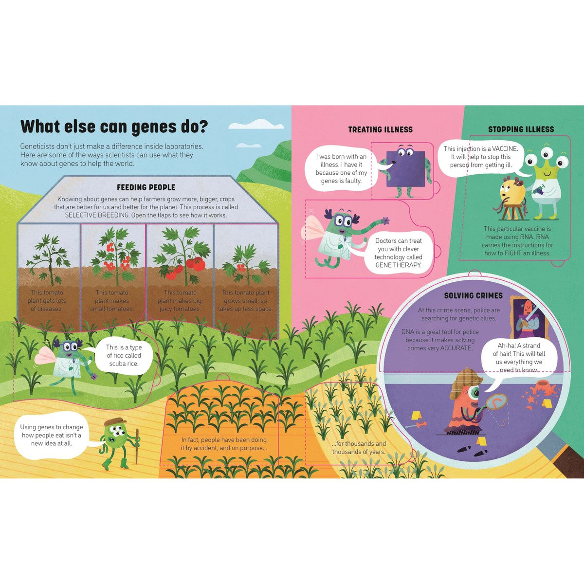Usborne See Inside Genes and DNA – Dilly Dally Kids