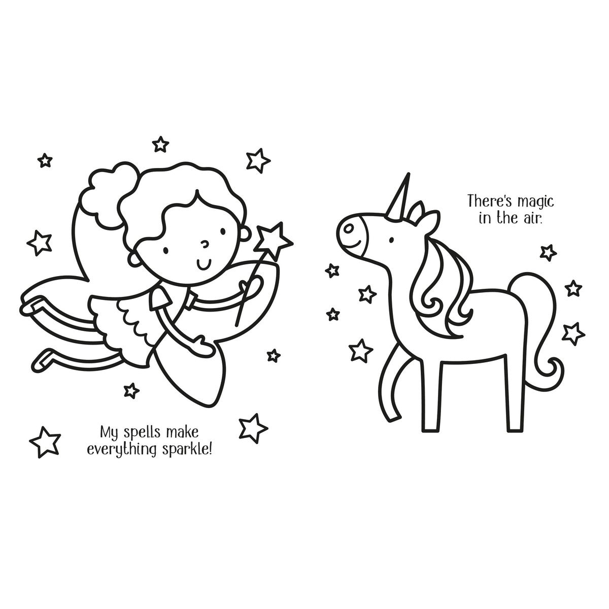 Usborne my big magical colouring book – Dilly Dally Kids