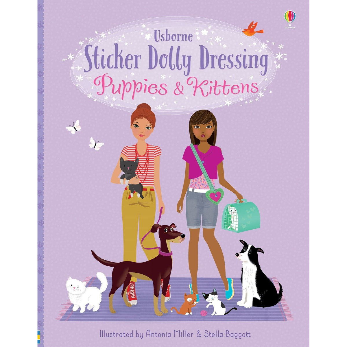 Usborne sticker dolly dressing puppies and kittens sticker book – Dilly ...