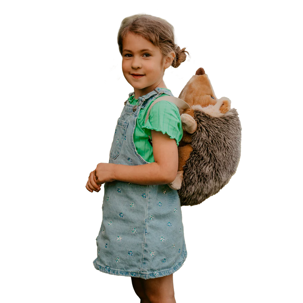 Wild & Soft - hedgehog backpack – Dilly Dally Kids