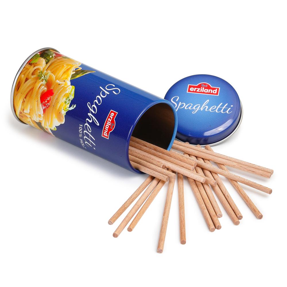 Erzi spaghetti pasta in a tin – Dilly Dally Kids