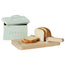 Maileg miniature bread box with cutting board and knife – Dilly Dally Kids