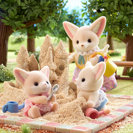 Calico Critters fennec fox twins – Dilly Dally Kids