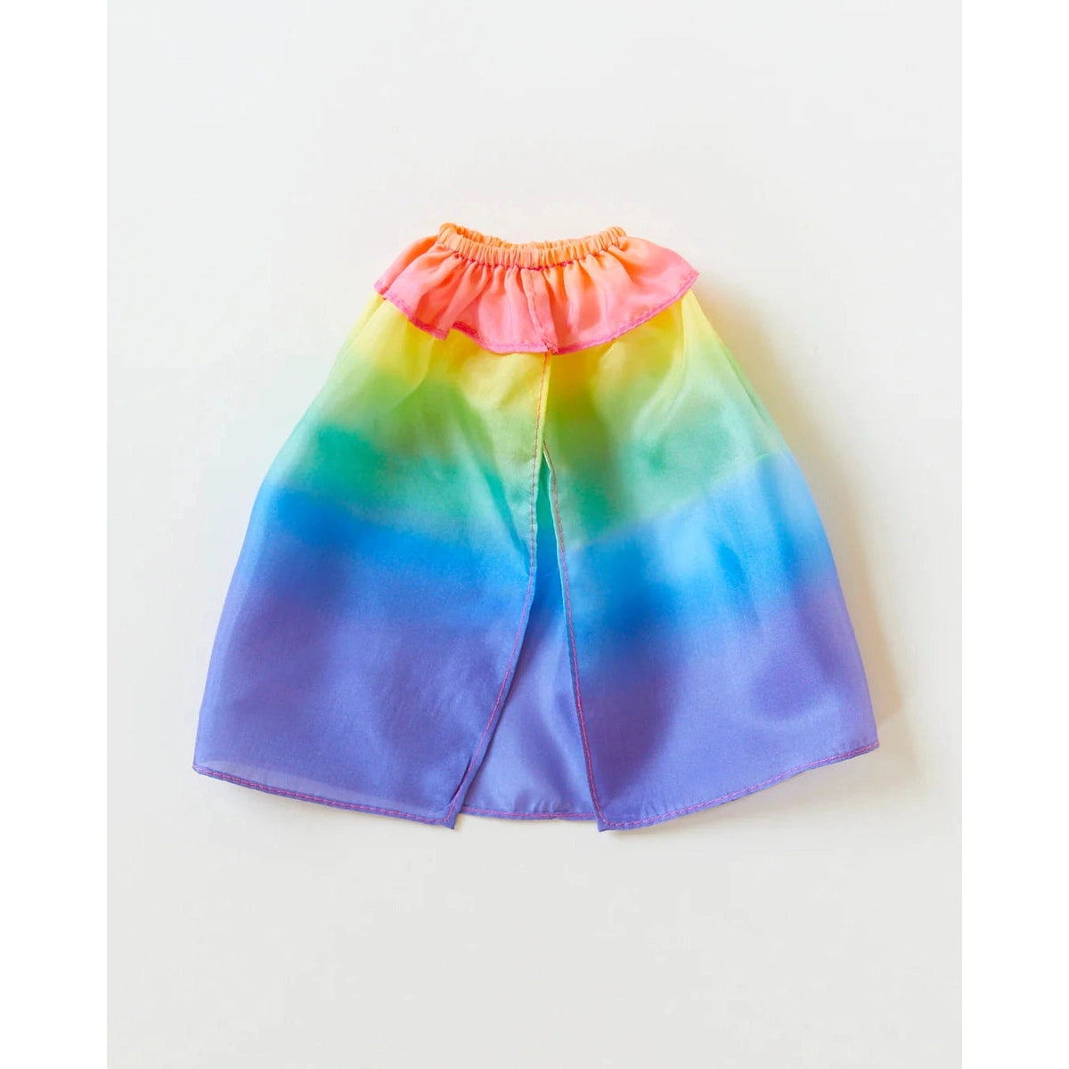 Sarah's Silks doll cape, rainbow – Dilly Dally Kids