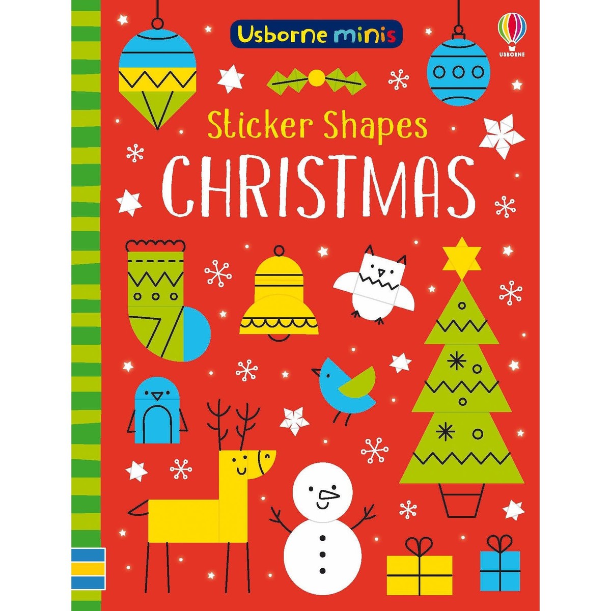 Usborne minis sticker shapes Christmas – Dilly Dally Kids