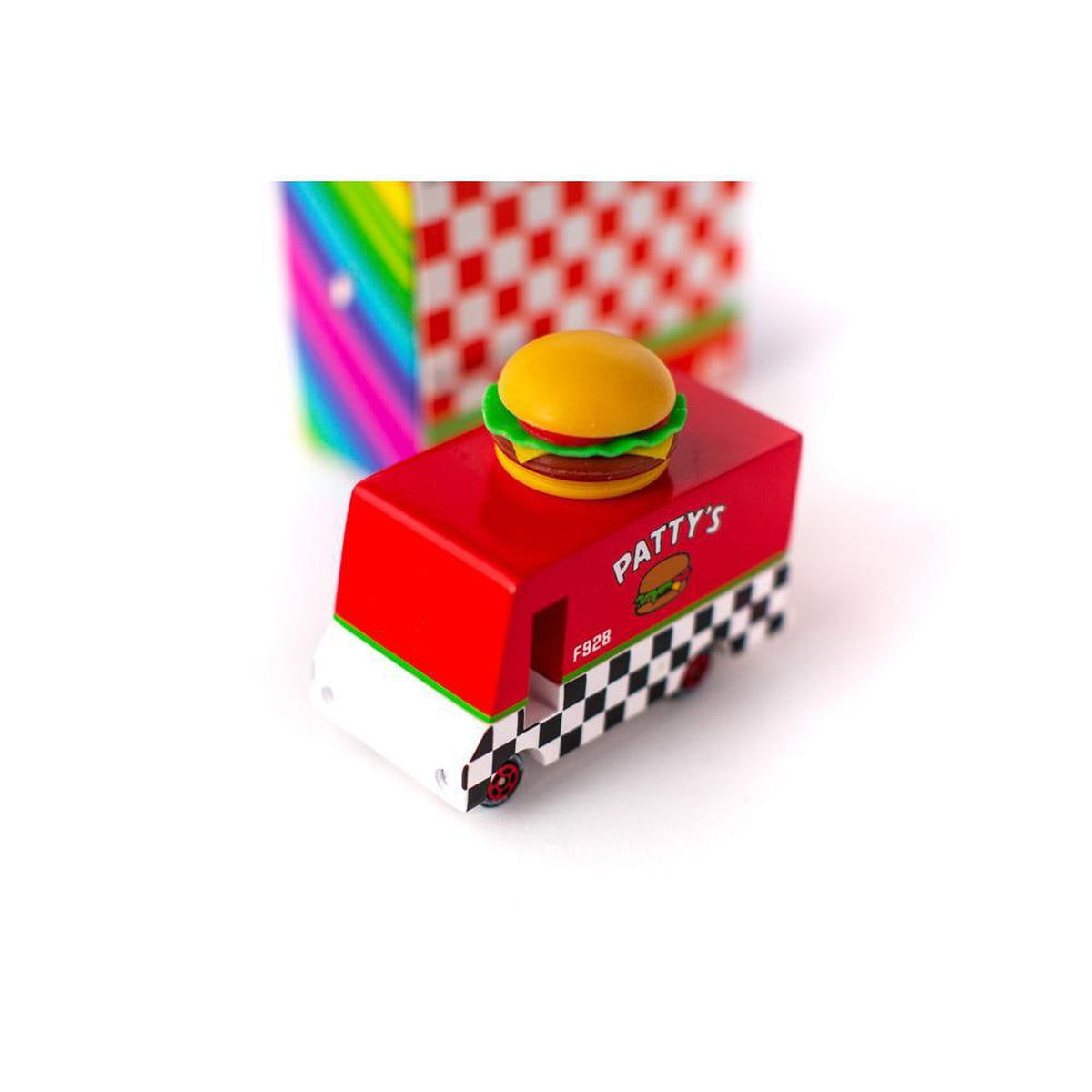 Candylab candycar Patty’s hamburger van – Dilly Dally Kids