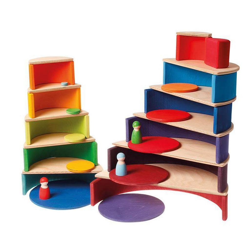 Grimm's large semi circles - natural – Dilly Dally Kids