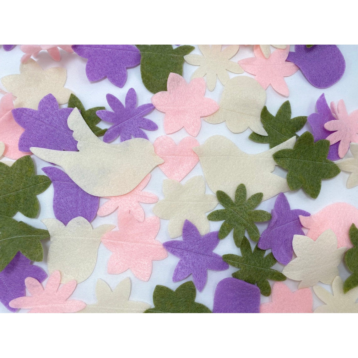 Emerald & Ginger Spring bird garland – Dilly Dally Kids